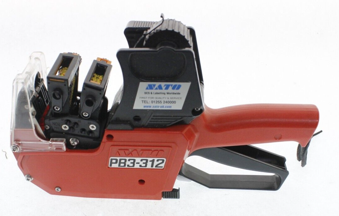 Sato PB3 312 Double Row Numbeler / Pricing Gun Machine – binneywood