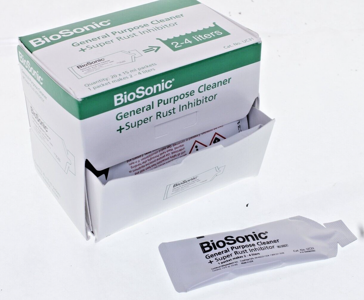 UC31 BioSonic All Purpose Cleaner + Rust Inhibitor 20 pouch (use by da – binneywood