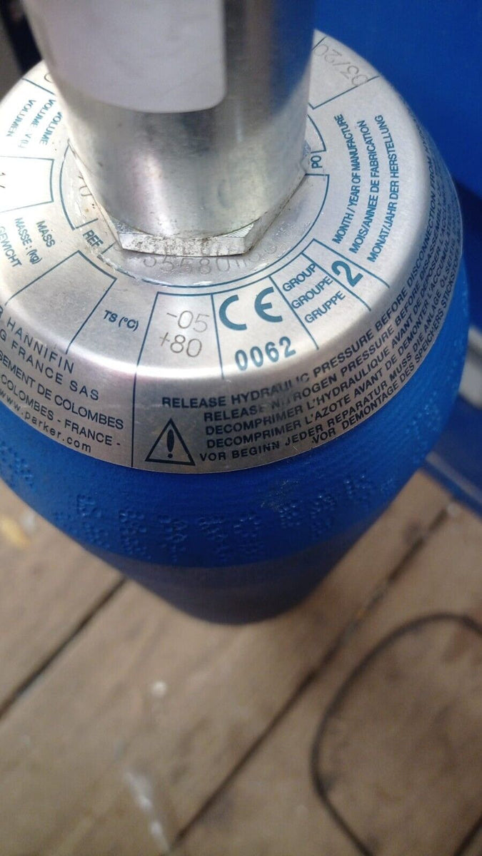 Parker Hannifin Olaer F1801 / 1.6L Bladder Accumulator Unit – binneywood