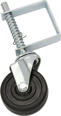 Fixman Spring Loaded Gate Jockey Wheel Swivel Castor 100mm 57kg ...