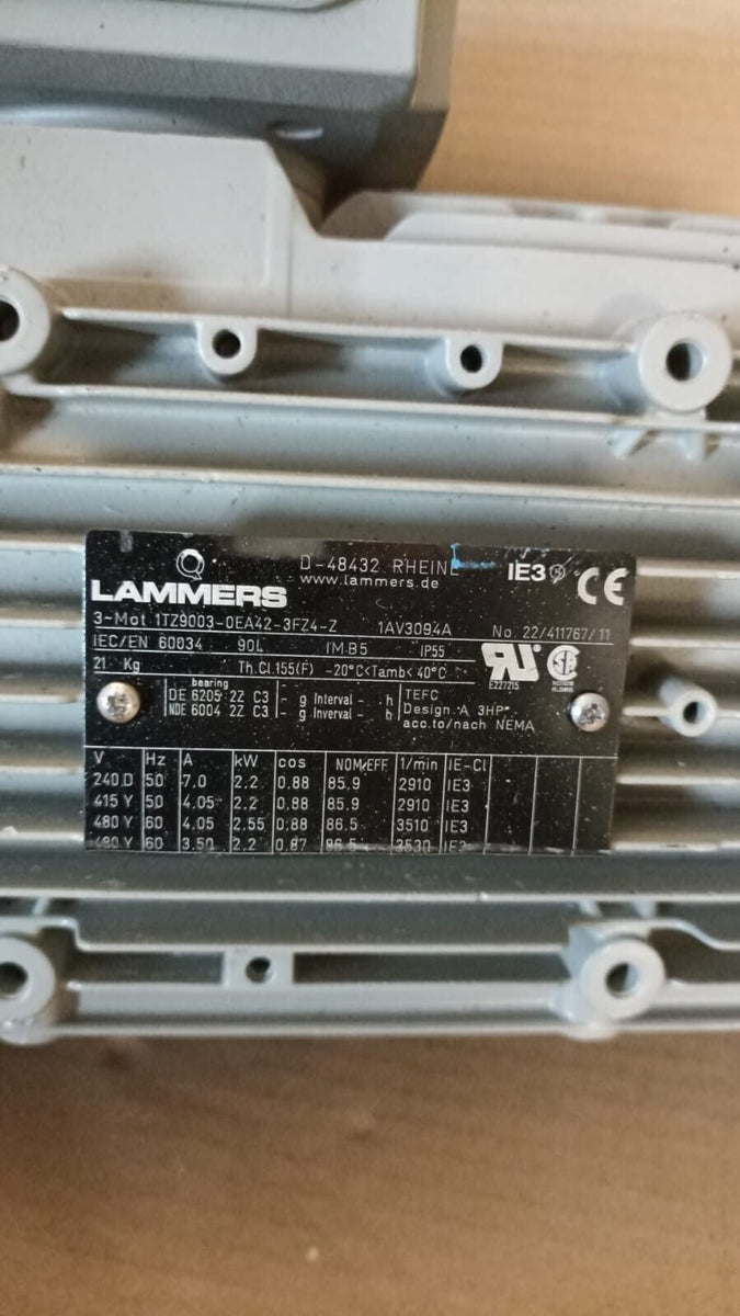 Lammers electric motor d-48432 1tz9003 dea42-3fz3-z – binneywood