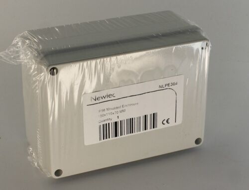 EENCLOSURE JUNCTION BOX ADAPTABLE PVC PLASTIC IP56 WATERPROOF 150 x110 ...