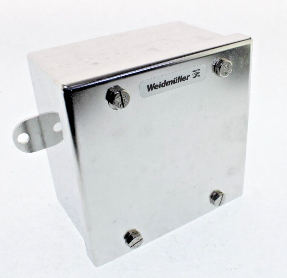 WEIDMULLER Stainless Steel Electrical Enclosure 120 x 120 x 75 Junctio ...