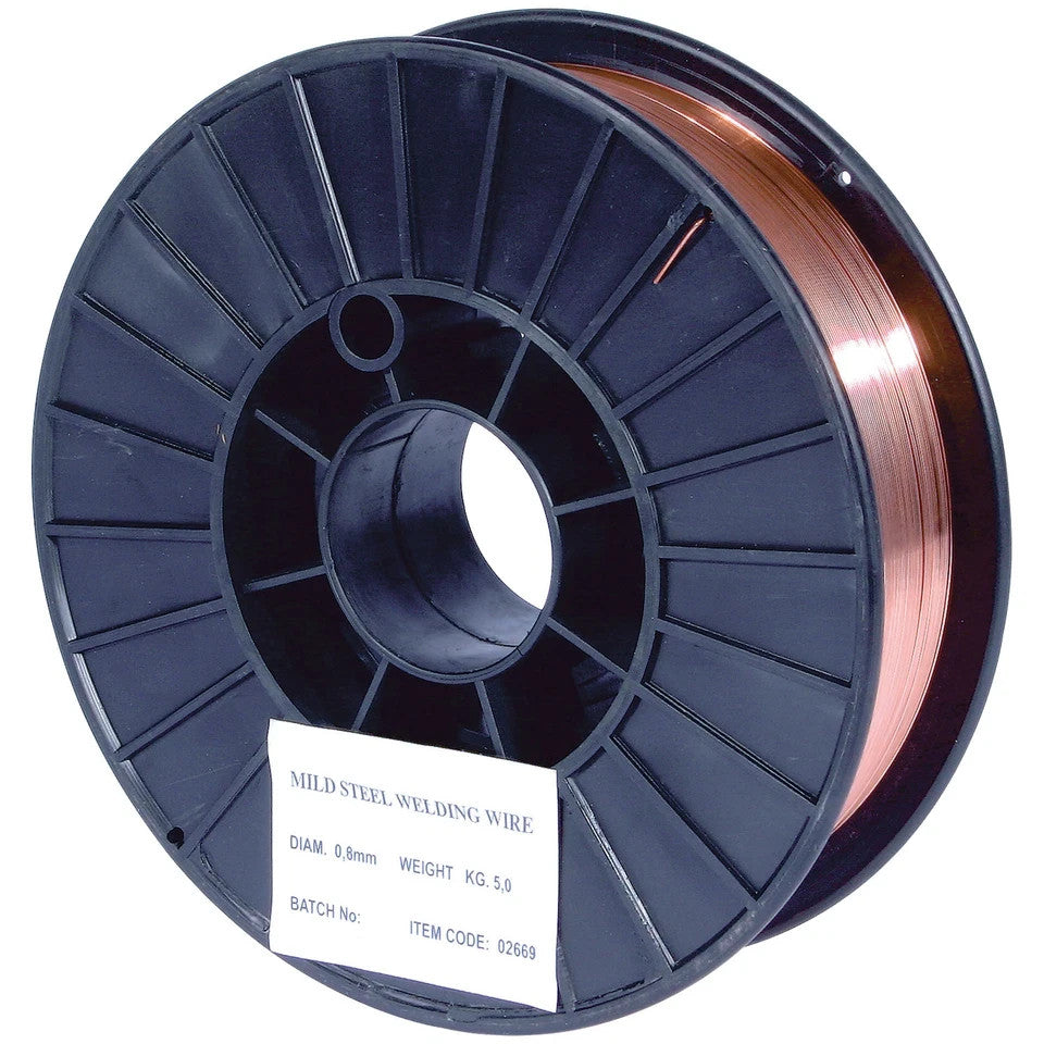 SIP Mild Steel MIG Welding Wire Spool 0.8mm 5kg Reel 02669 – binneywood