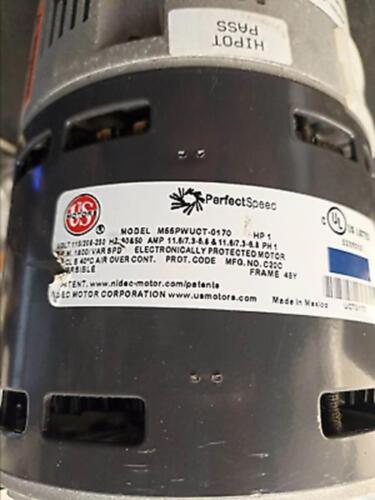 US ELECTRICAL MOTORS Furnace Blower M55PWUCT -0170 / A02533 – binneywood