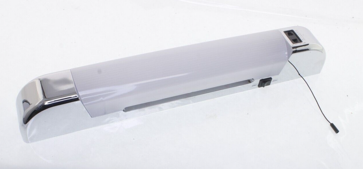 ROBUS LED dual Voltage Shaver Light RSH7LED-01 Cool White 4000K Chrome ...