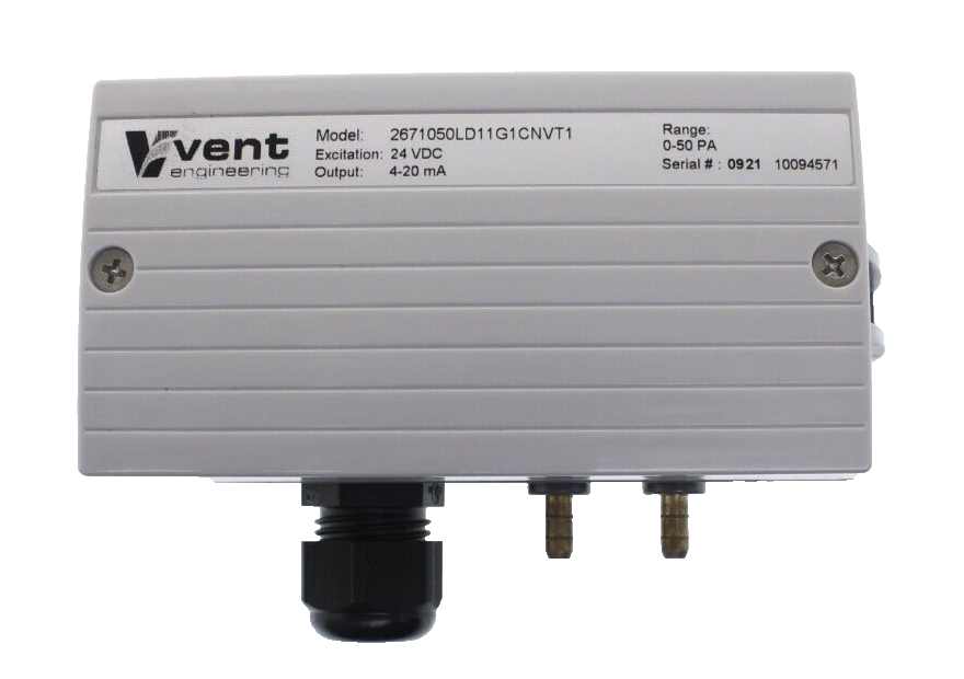 SONTAY PA-267-25 24VDC DIFFERENTIAL AIR PRESSURE SENSOR – binneywood