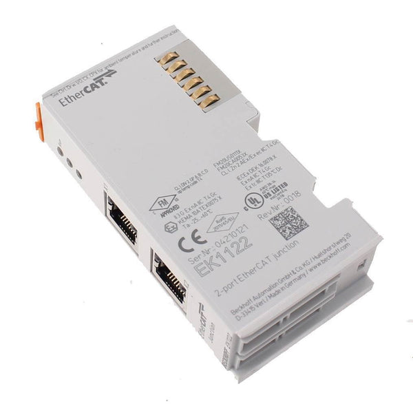 H Beckhoff EK1122 Module 2-port EtherCAT junction EK1122 ( EK 1122 ...