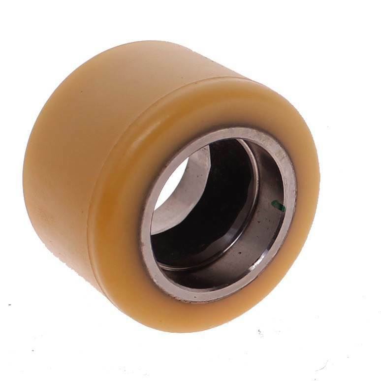 Track Roller Tan Polyurathene Small Heavy Duty Black Trolley Rollers 8 ...